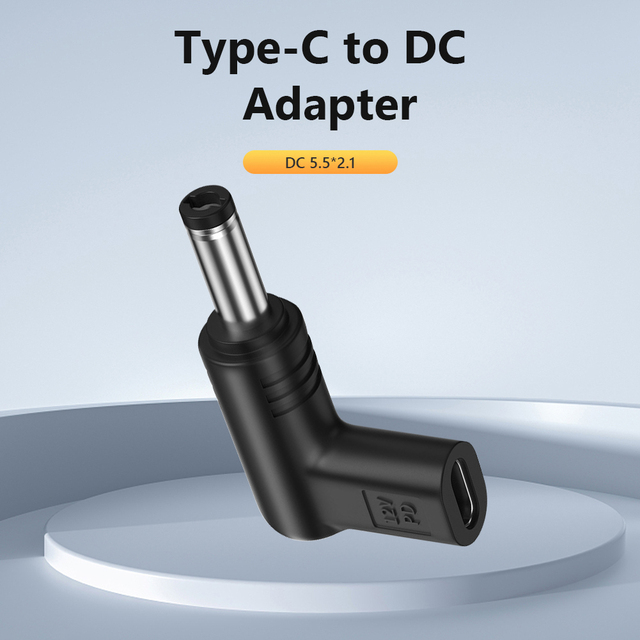 Type-C To Dc Adapter Converter 12v Type C To Dc Jack Plug Charging ...