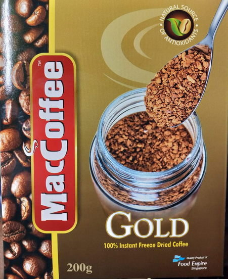 Mac coffee Gold Box 200 Gm - Coffee