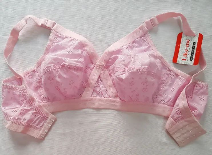 Imported Soft Comfortable Chicken Bra Cotton Big Belt Full Coverage Bra ...