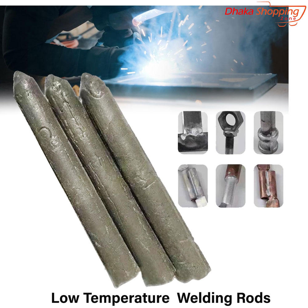 3 pcs Low Temperature Easy Melt Stainless Steel Welding Rods Universal ...