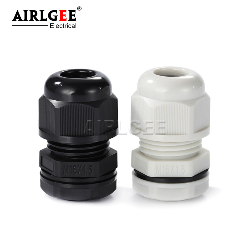 10pcs Waterproof Cable Gland M8 M10 M12 M16 M20 M25 M32 M36 M40 White ...