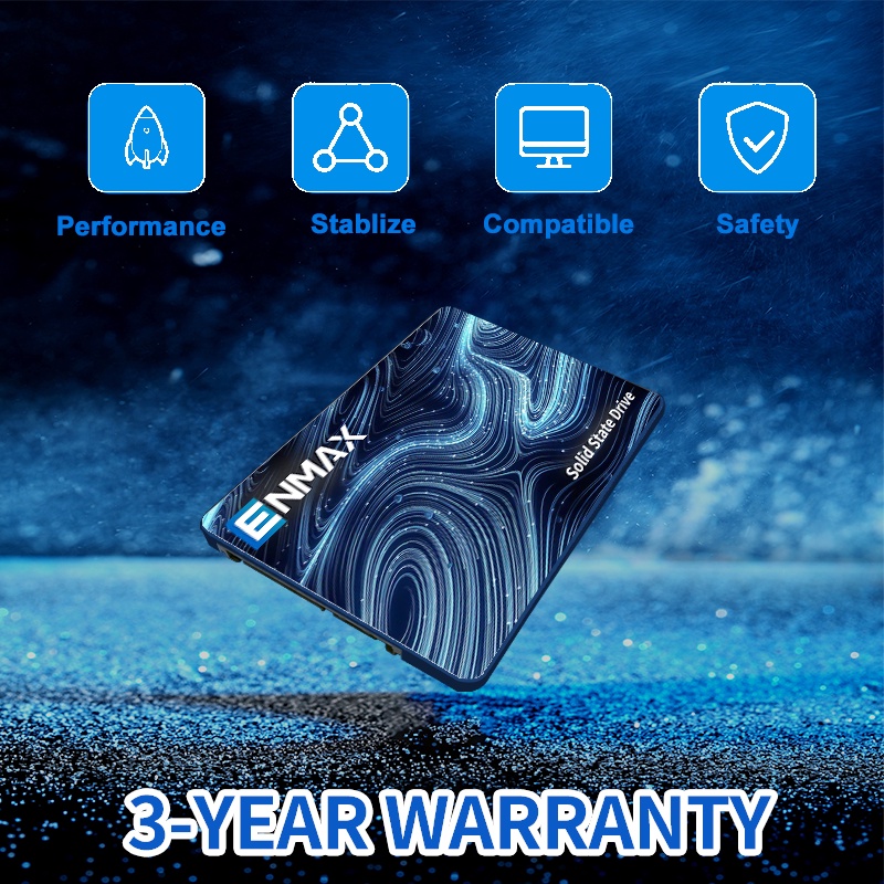 ENMAX 256GB 2.5" SATA III Laptop & Desktop SSD With 3 YEARS WARRANTY ...