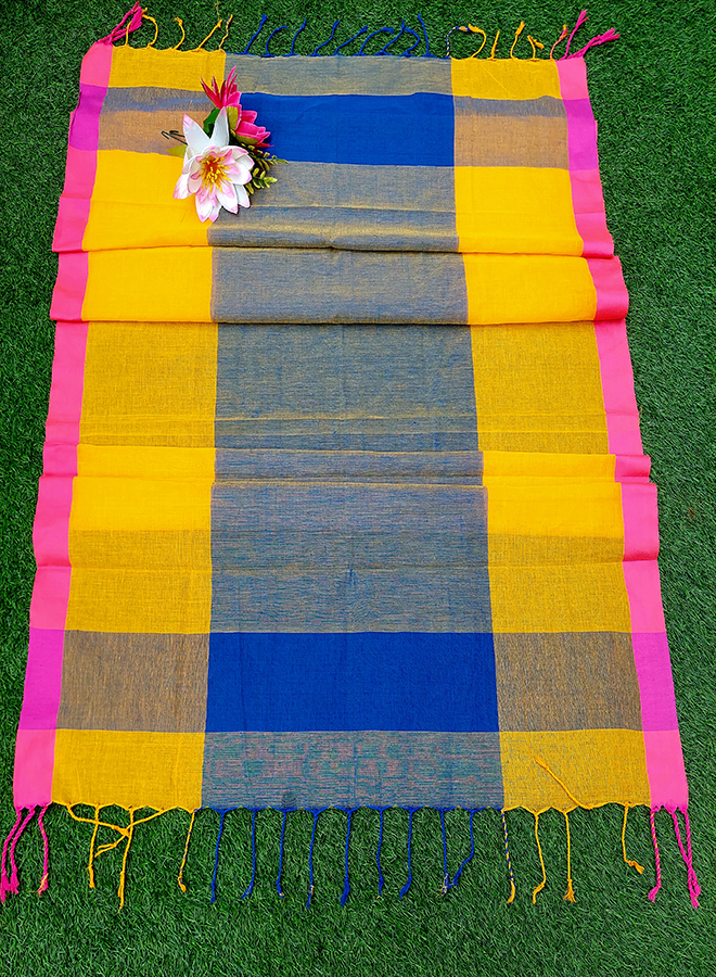 Multi Color Best Quality 5.5 Hand Pure Cotton angail Tat Orna For Women ...