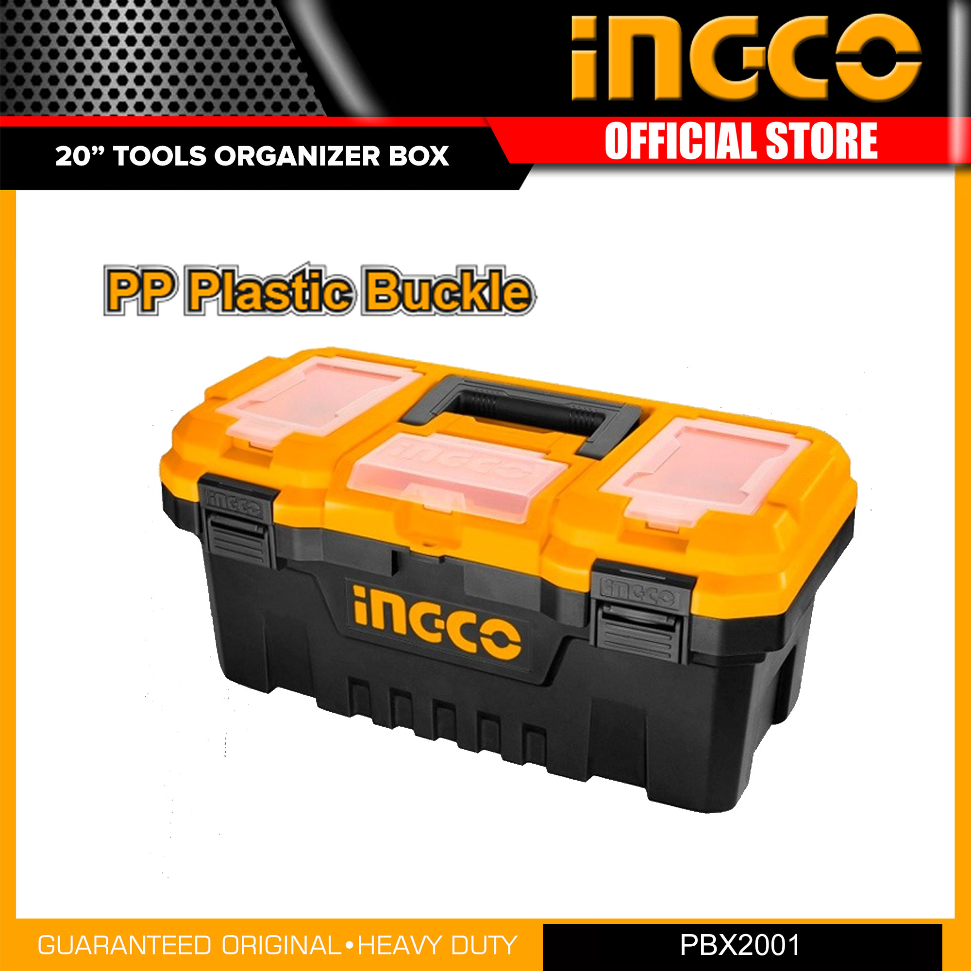 INGCO 20" Plastic tool box High-strength Handle PBX2001 | Daraz.com.bd