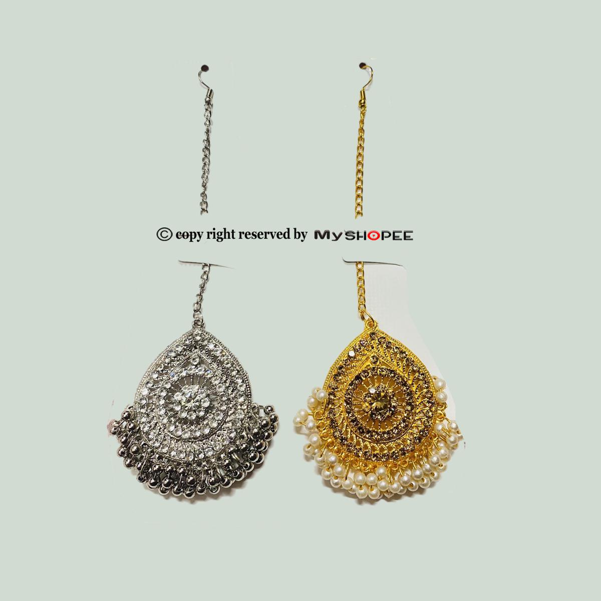 Exclusive Design Metal indian Tikli For Women | Daraz.com.bd
