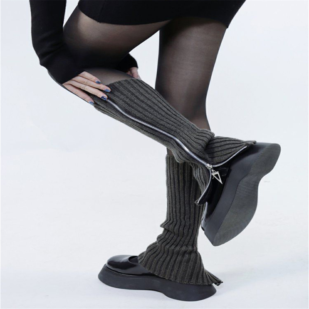 Lolita Cosplay Knee Pile Harajuku Style Sock Hot Girl Leg Warmers With ...