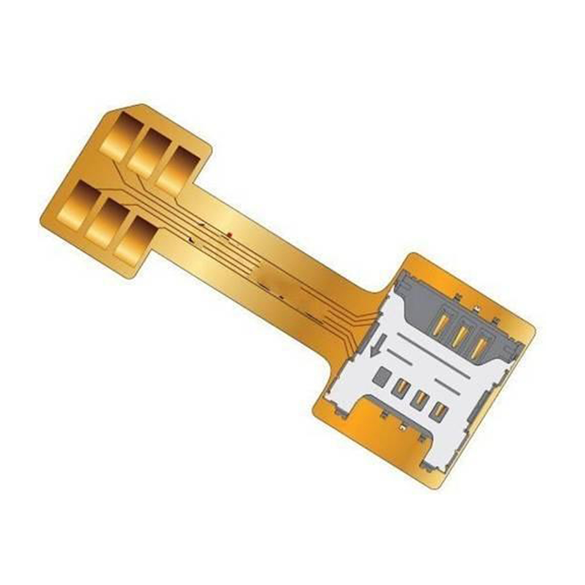 SIM Extender For Mi and all Hybrid slot Phone to Use 2 SIM And Micro SD ...