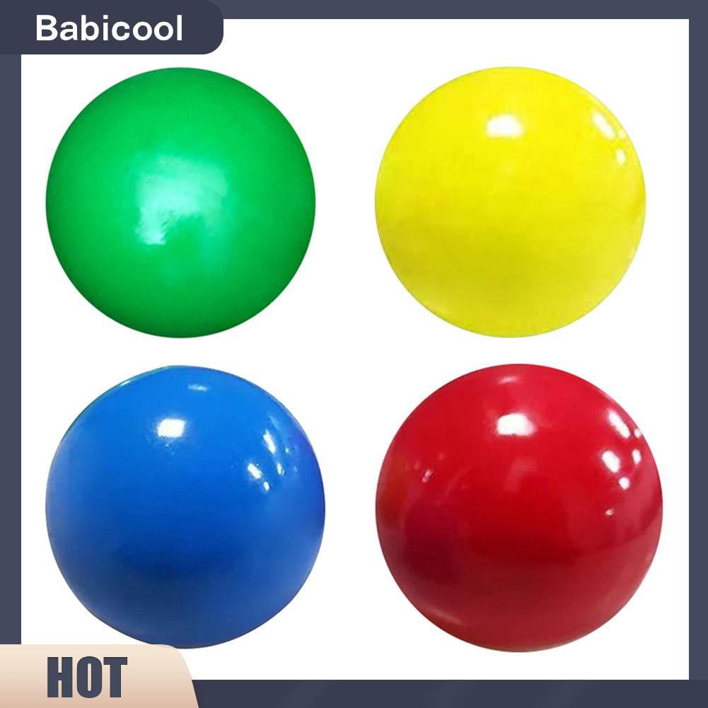 BABICOOL♡Squeeze Toys Sticky Balls Kids Toys Anti Stress Ceiling Wall ...