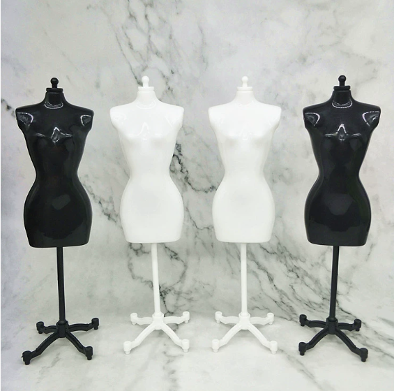 【High Cost-Performance】 1pcs Miniature Display Holder Dress Clothes ...