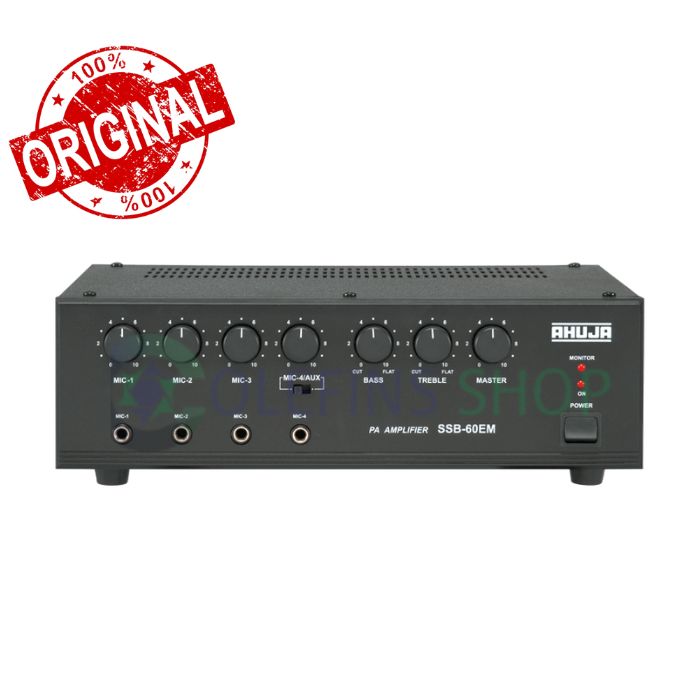 AHUJA SSB-60EM Mixer Amplifier for PA System | Daraz.com.bd