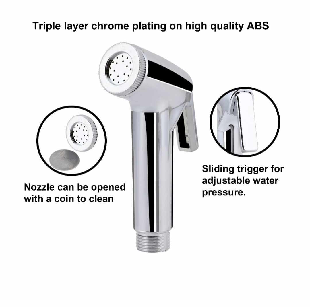 Push Shower Head Only- Toilet push shower head ABS plastic | Daraz.com.bd