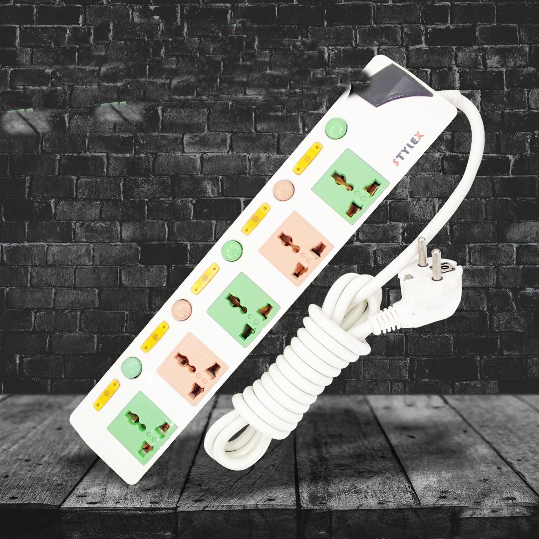 Stylex Multi plug Socket -Extension Socket-5 Port | Daraz.com.bd