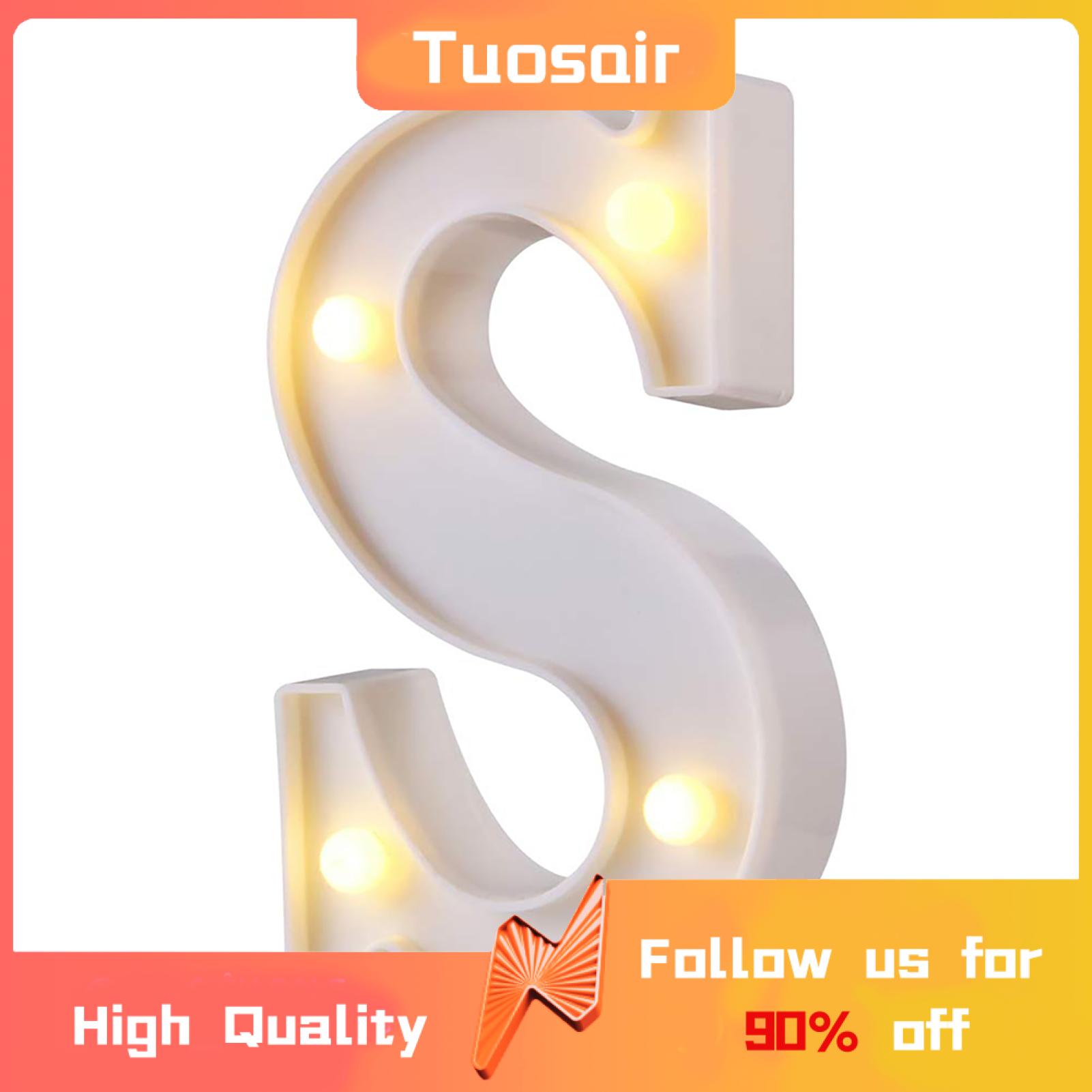 LED Letter Light Alphabet Letter LED Alphabet Letter Lamp | Daraz.com.bd