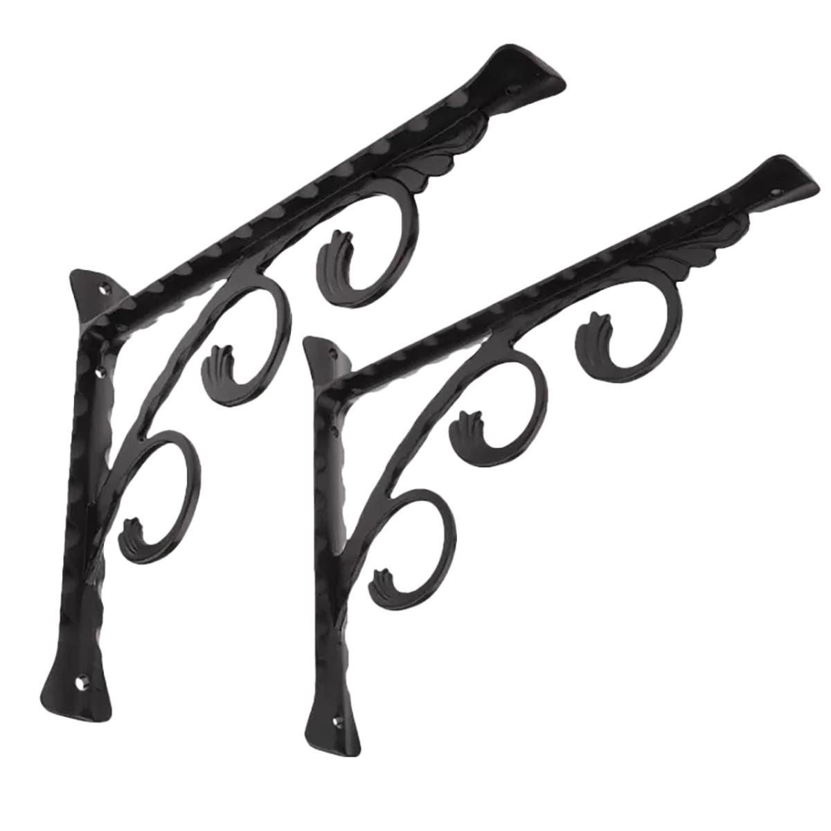 Decorative Wrought Iron Angle Brackets | Shelly Lighting