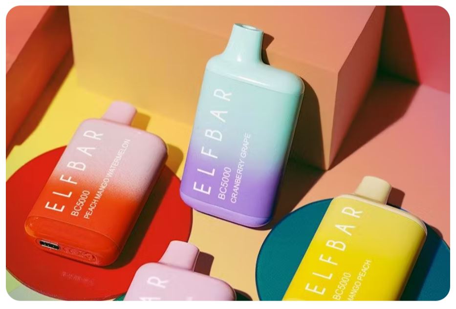 BC5000 EB Design Strawberry Banana Disposable rechargeable Vape 650mAh ...