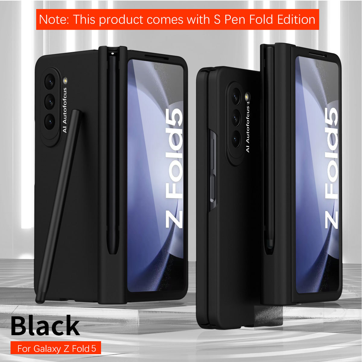 For Samsung Galaxy Z Fold 5 4 3 Case, Full Protection Luxury Cover ...