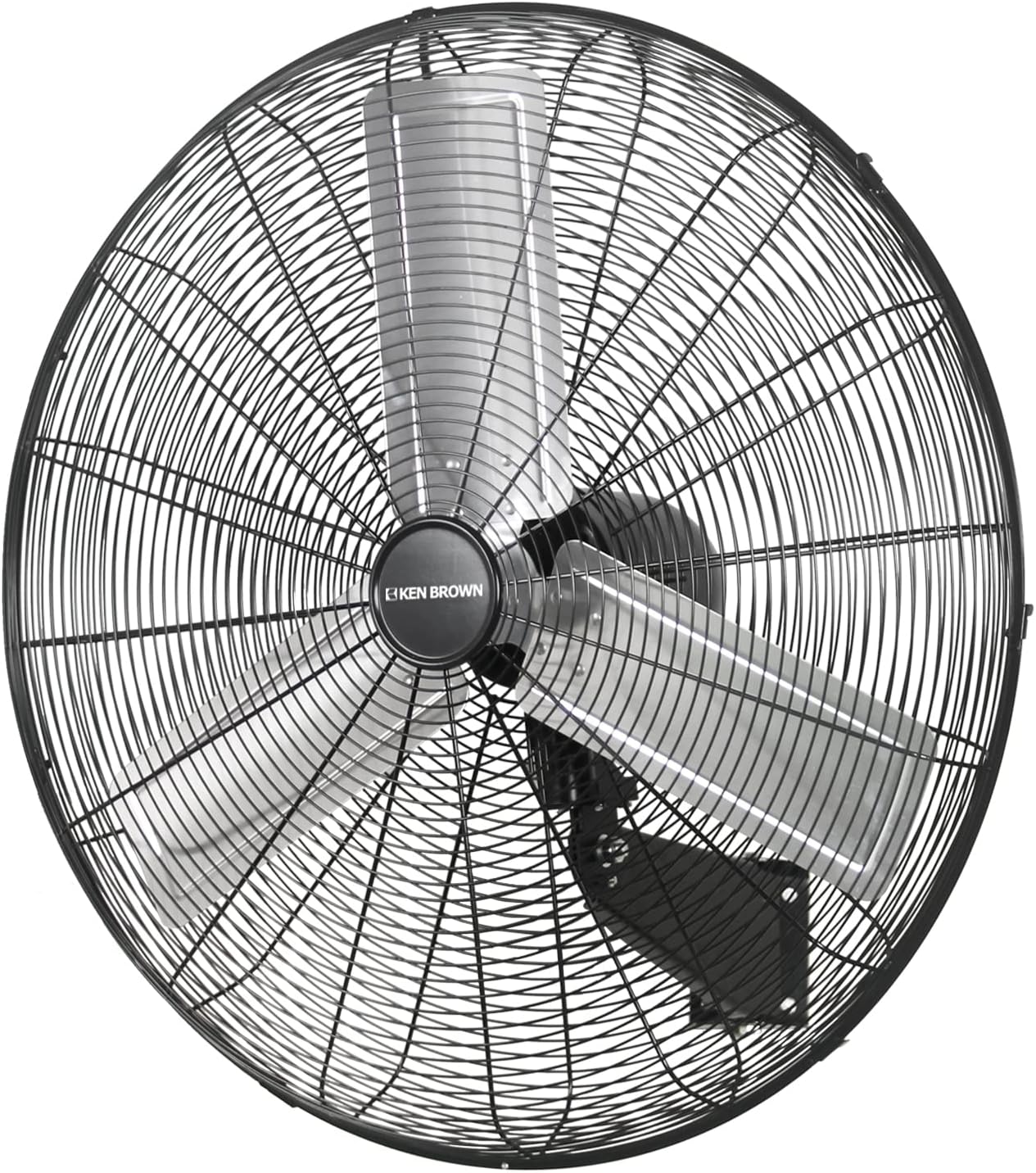 30 Inch Industrial Oscillating Wall Mount Fan 9500CFM,Heavy Duty Metal ...