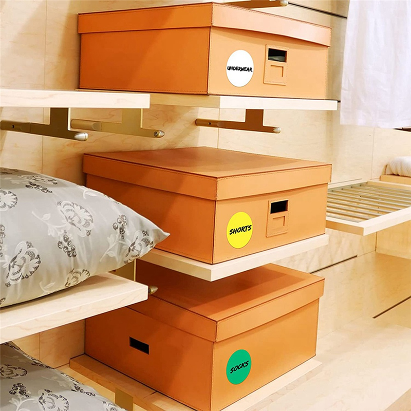 2 Inch Round Color Coding Sticker 10 Assorted Colors Circle Dot Labels ...