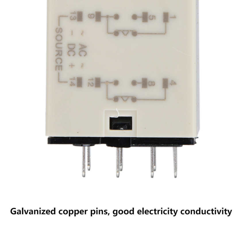H3Y-2 Relay Power On Pointer Control Delay Timer 8-Pin 12VDC | Daraz.com.bd
