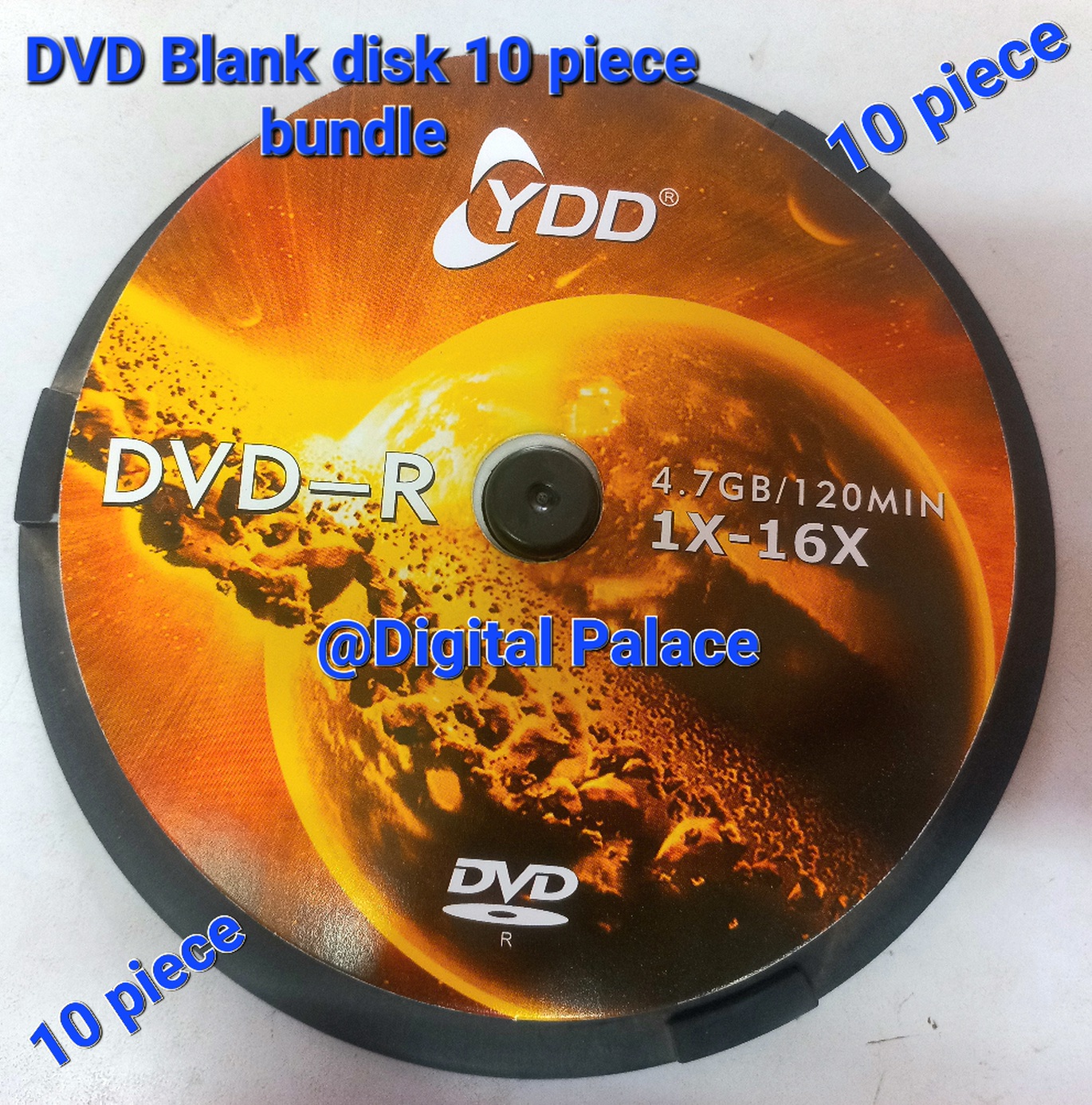 YDD DVD Blank Disk 4.7GB 10 piece roll | Daraz.com.bd
