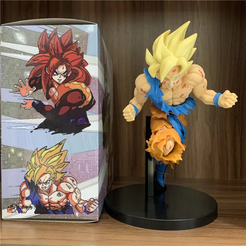 Super Warrior Dragon Ball Z Figure Goku Assault 50th Anniversary Commemorative Ver PVC Action ...