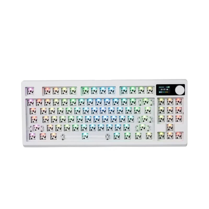 Yk830 Customized Mechanical Keyboard High Color Large Screen Full Key ...