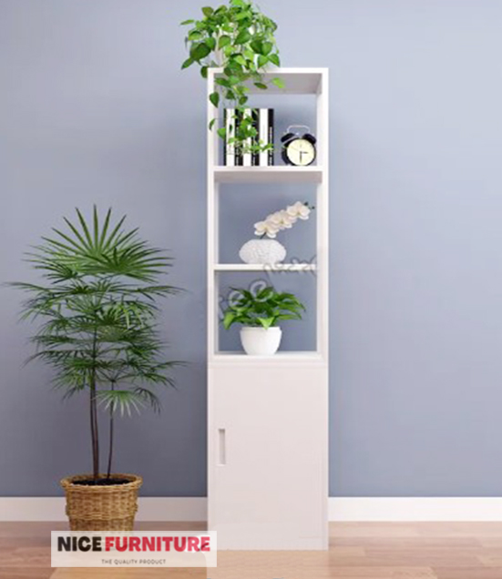 Modern MDF Home Office Bookcase Display Stan librero Storage Book Shelf ...