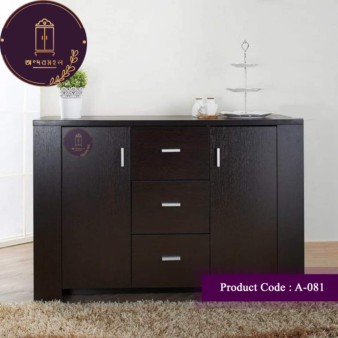 Andormahal Kitchen Rack Organizer Cabinet With Large Storage (MDF ...