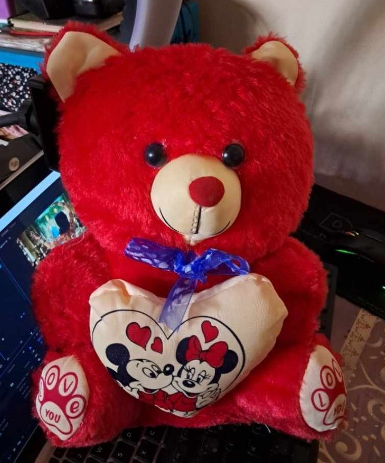 1 Feet Woolen Teddy Bear Soft Doll-Happy Birthday To You - Toy - Toy ...