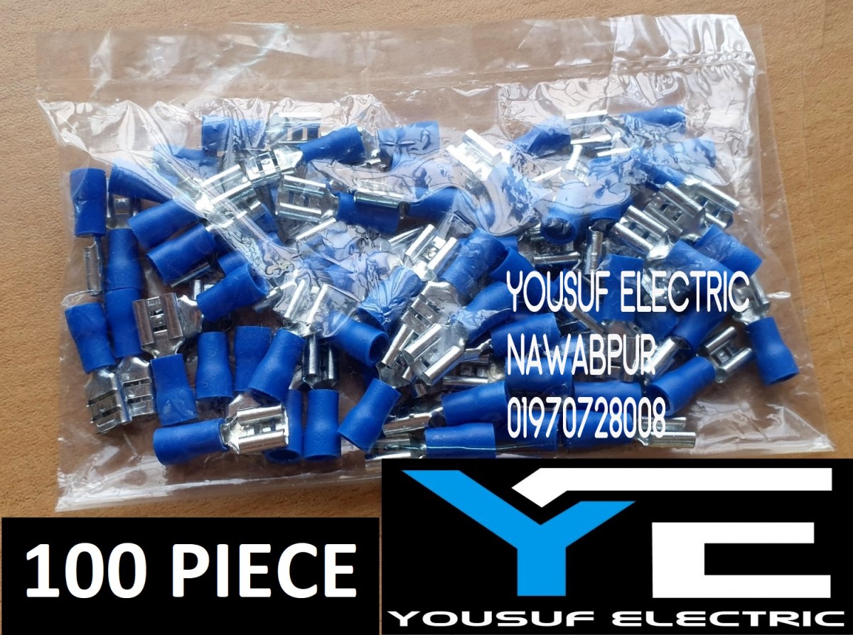 Cable Lug 2-2.5 Rm Terminal JACK type Lugs insulated Connector Clip 2.5 ...