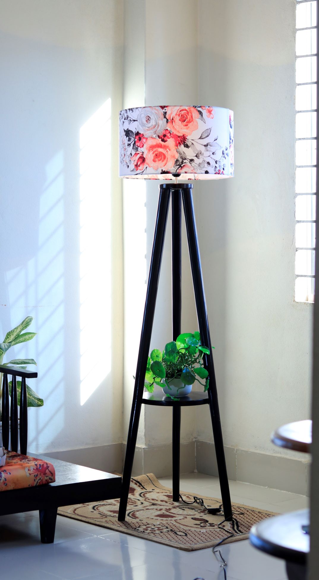 Corner Lamp / Floor Lamp / Elegant Lamp / Lamp Shade | Daraz.com.bd