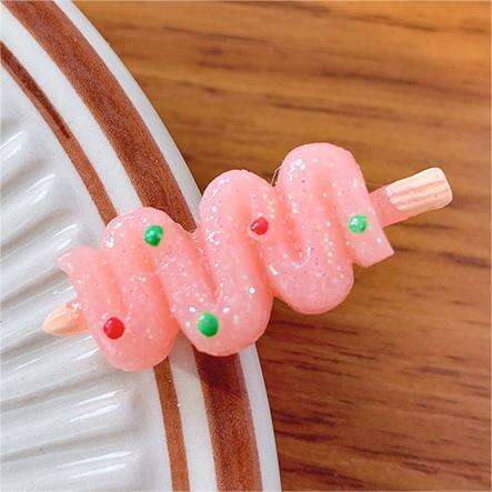 Hair accessories Korean style fast food hair clips unique and cute ...