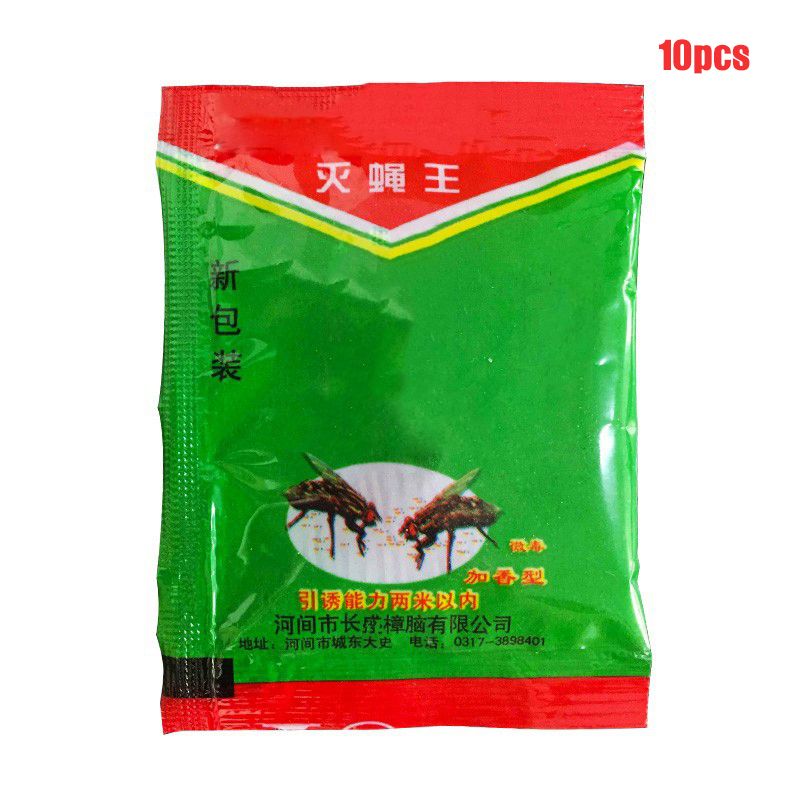 25/50/100Pcs Effective Powder Fly Killing Bait Pest Control Insecticide ...