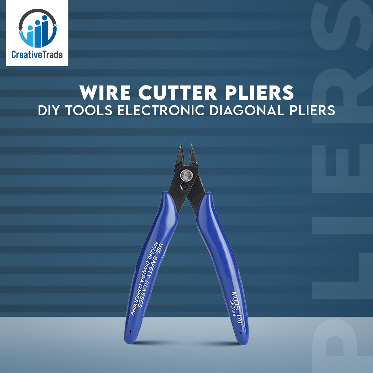 Wire Cutter Pliers Diy Tools Electronic Diagonal Pliers Wire Side ...