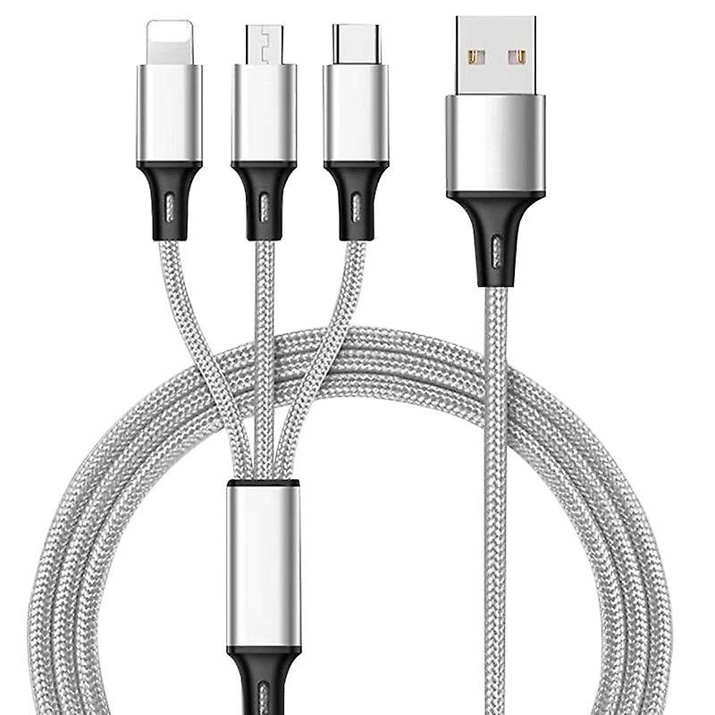 Usb Charger Cable 3 In 1 Fast Charging Usb Charger Cable Fast Charging Data Transfer
