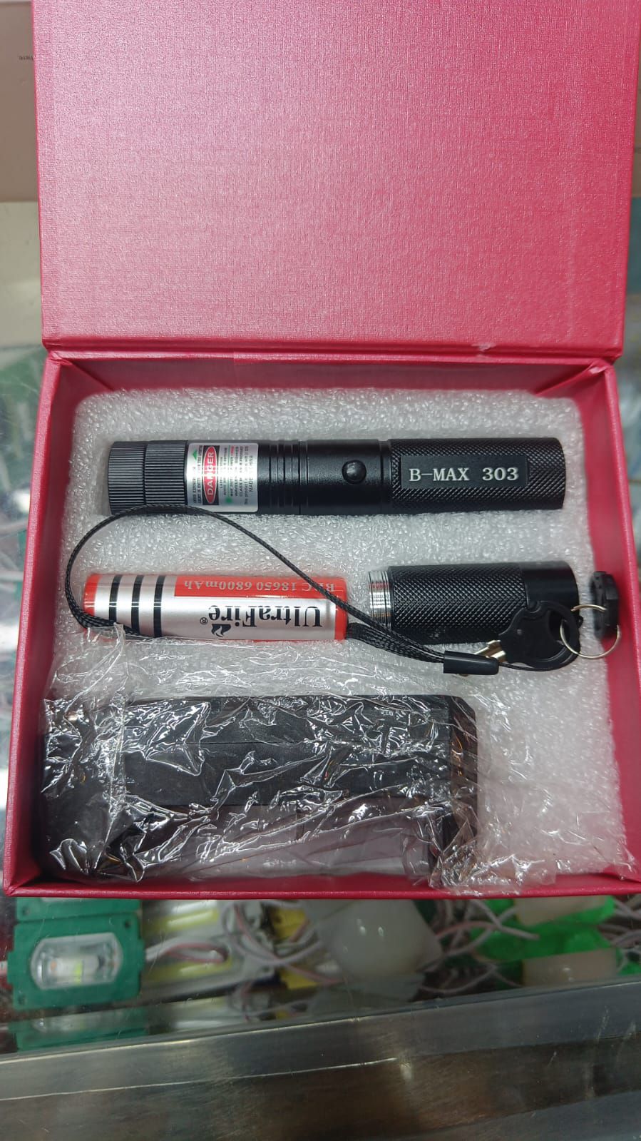 Laser Pointer Torch With Led Lights - Handy Tool For Various ...