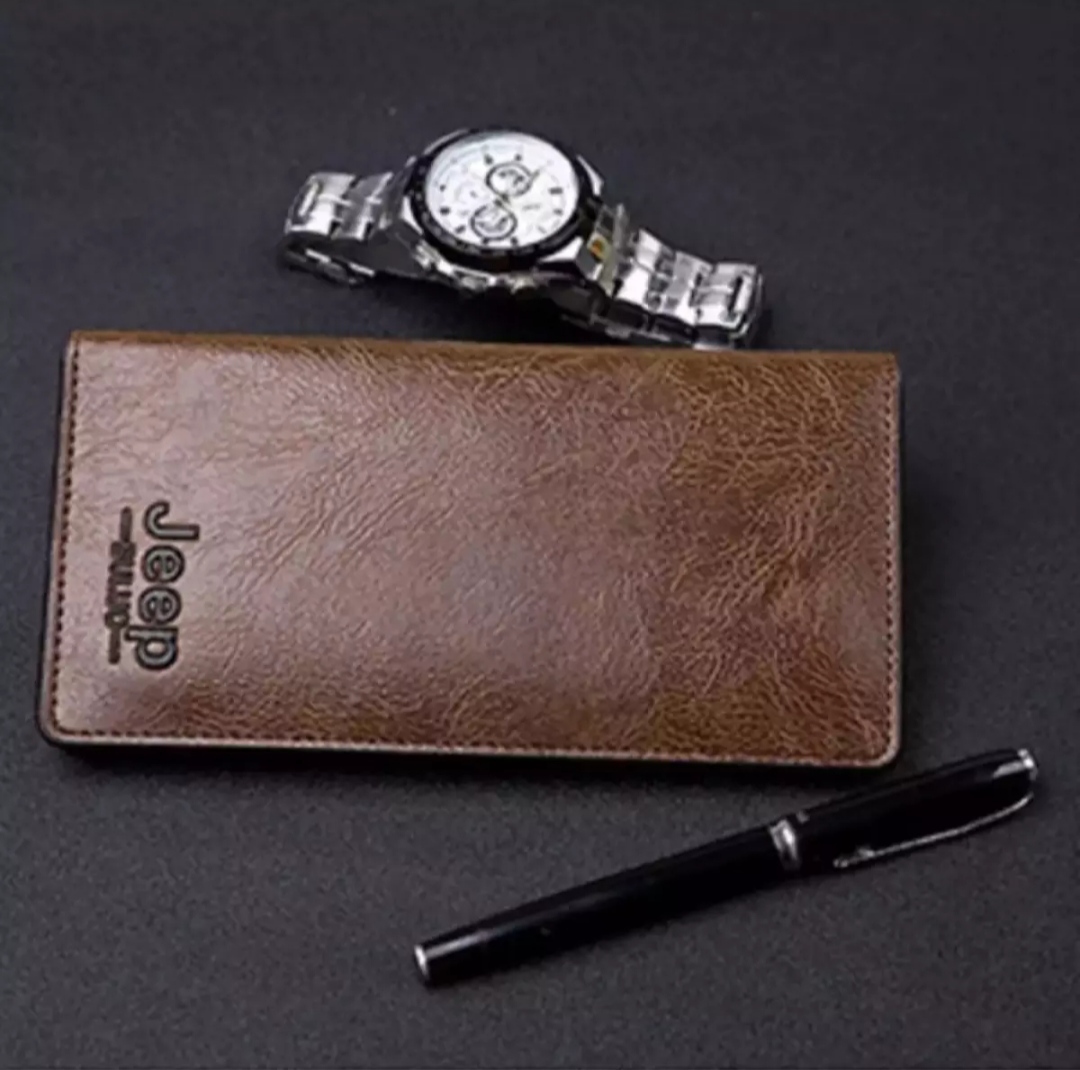 Jeep Artificial Leather Long Wallet For Men | Daraz.com.bd