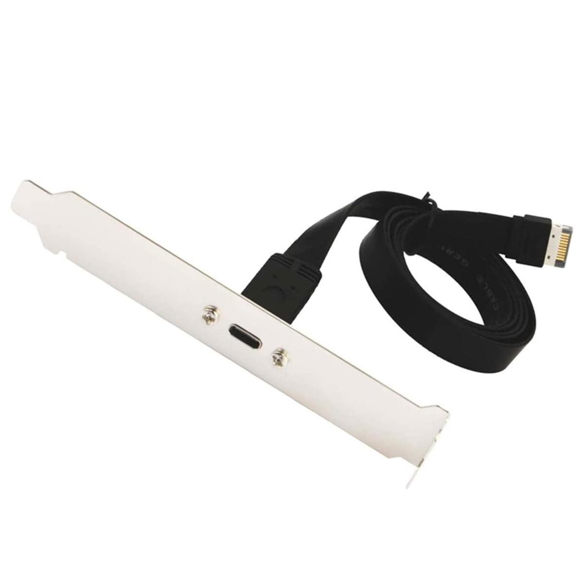 【Eco-friendly】 USB 3.1 Type C Front Panel Header Extension Cable,Type E ...