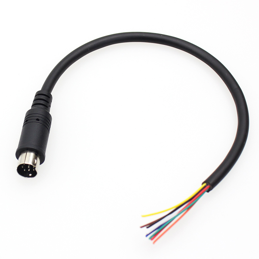 Breakout Cable Yaesu Ct-62 Cat Cable 8 Pin Mini Din Male Serial Adapter For Yaesu Band Data Cat ...