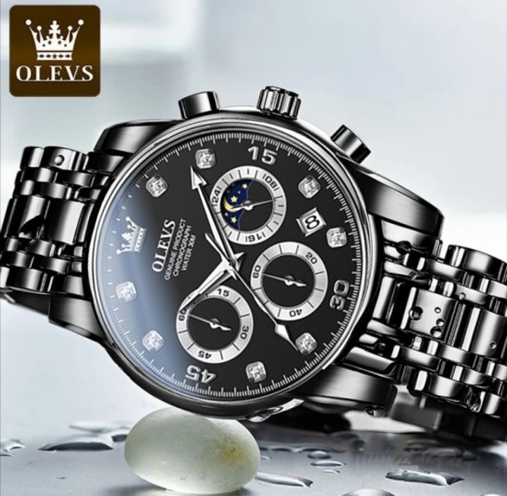 OLE-VS 2859 European And American Fashion Waterproof Analog Men's ...