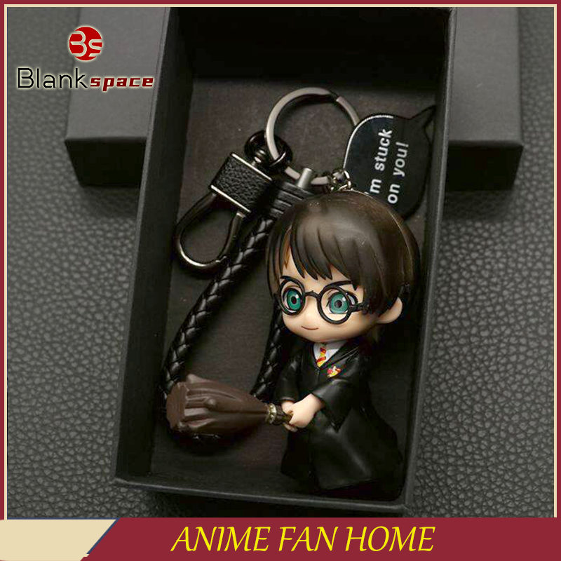 Harry Potter Wizard Keychain Pendant Bag Ornament Key Chain Hand Office ...