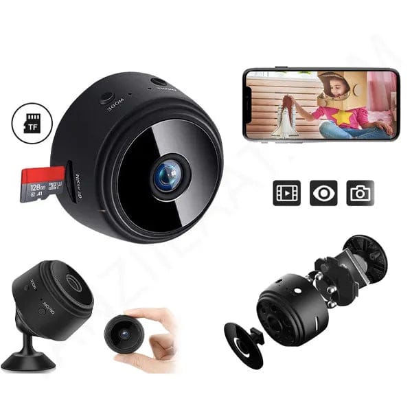 A9 Mini Spy Camera, 1080P HD Mini WiFi Spy Camera for Mobile Viewing ...