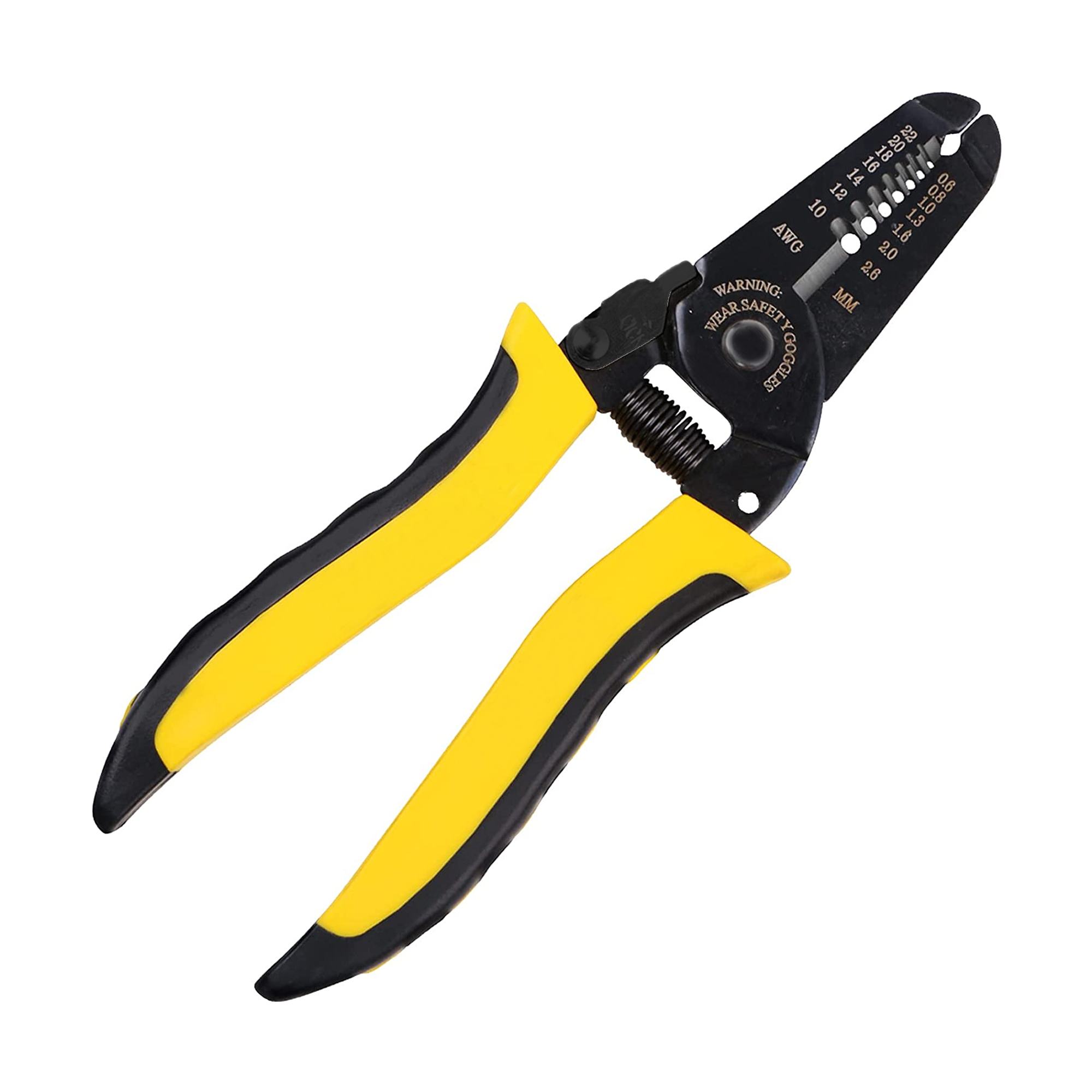 Wire Stripper Cutter Plier 10-22 AWG Heavy Duty Multifunctional Tool ...