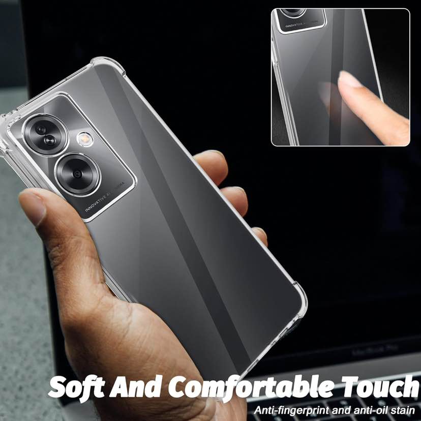 Soft Transparent Shockproof Tpu Back Case For Oppo A59 5G