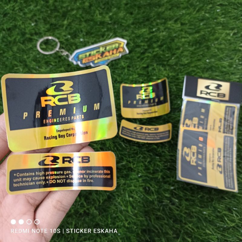 Shock Sticker RCB V Series Racing Boy Gold Series | Daraz.com.bd