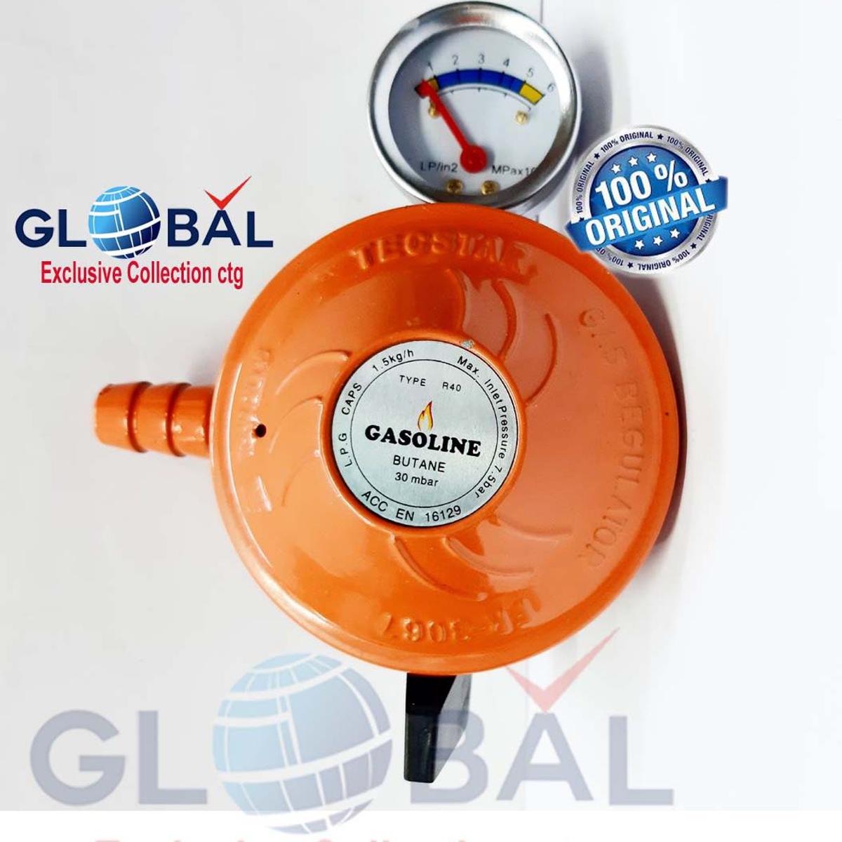 LPG Gas Regulator with Meter Display ( 22mm ) : Monitor Your Gas Usage ...