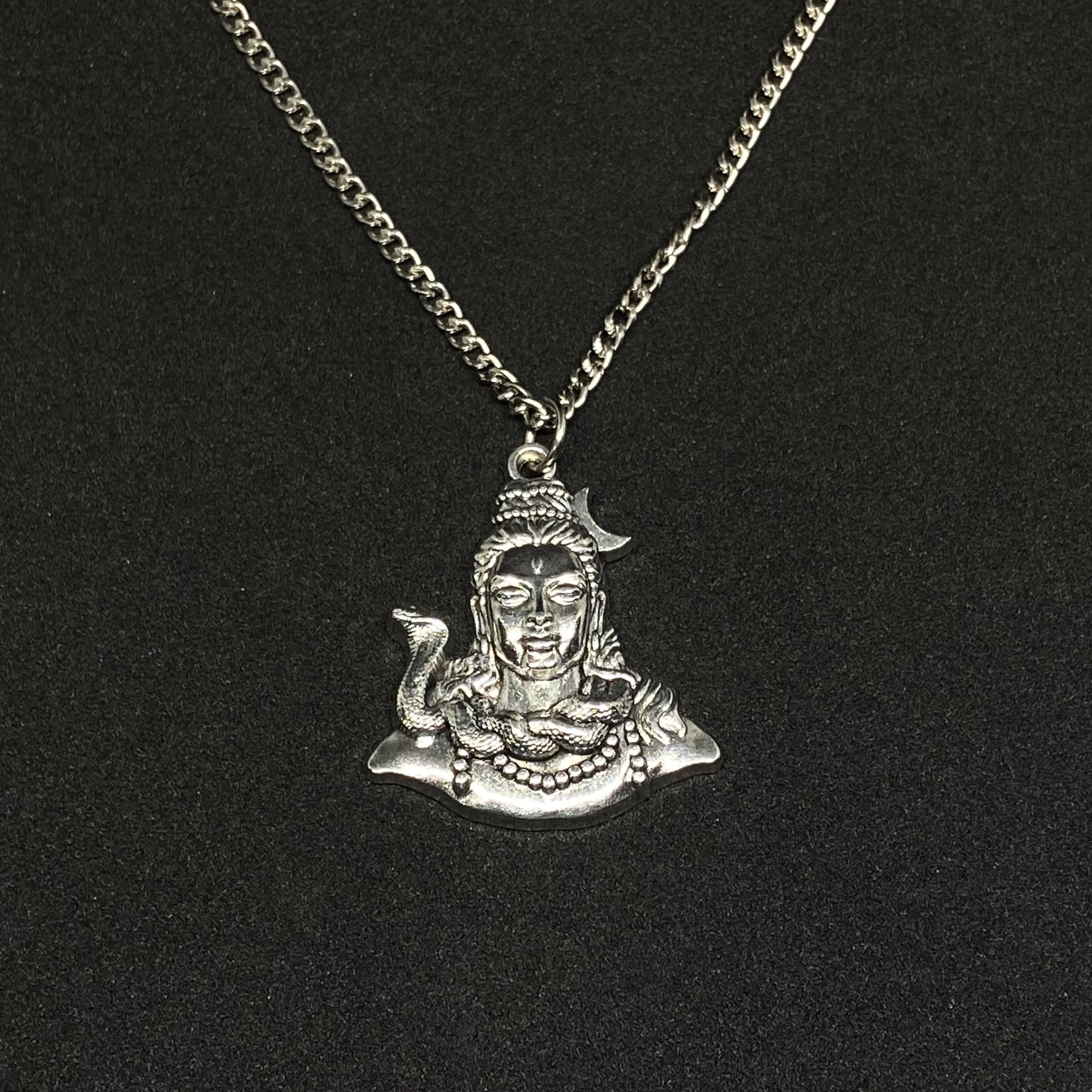 Indispensable -Quality And Durablity -Mahadev Locket with Chain for Men ...