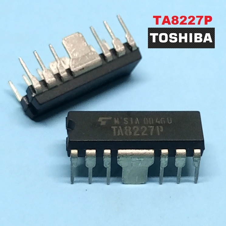 1ps- TA8227P DIP 9V 3x2W Stereo Audio Power Amplifier TA8227 IC | Daraz ...