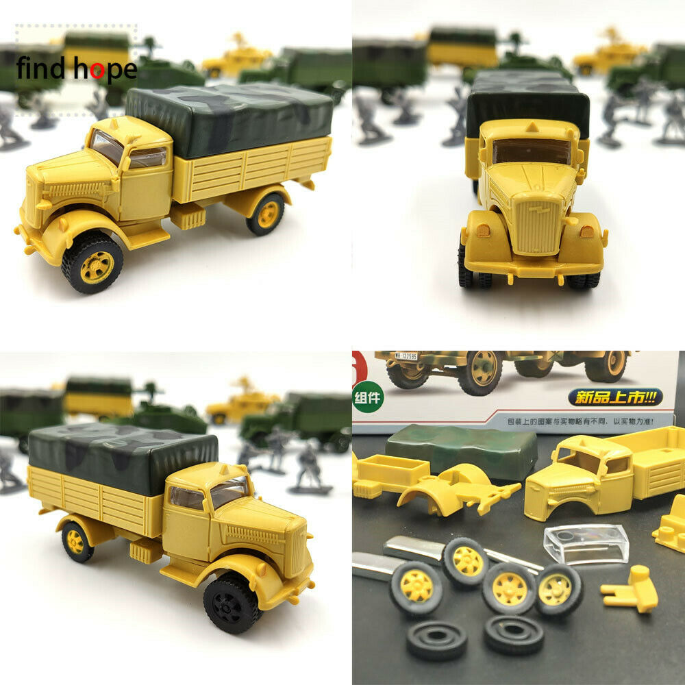 1:72 BTR-80 Armored Carrier M35 Cargo Truck M1046 KFZ.305 BLITZ ...