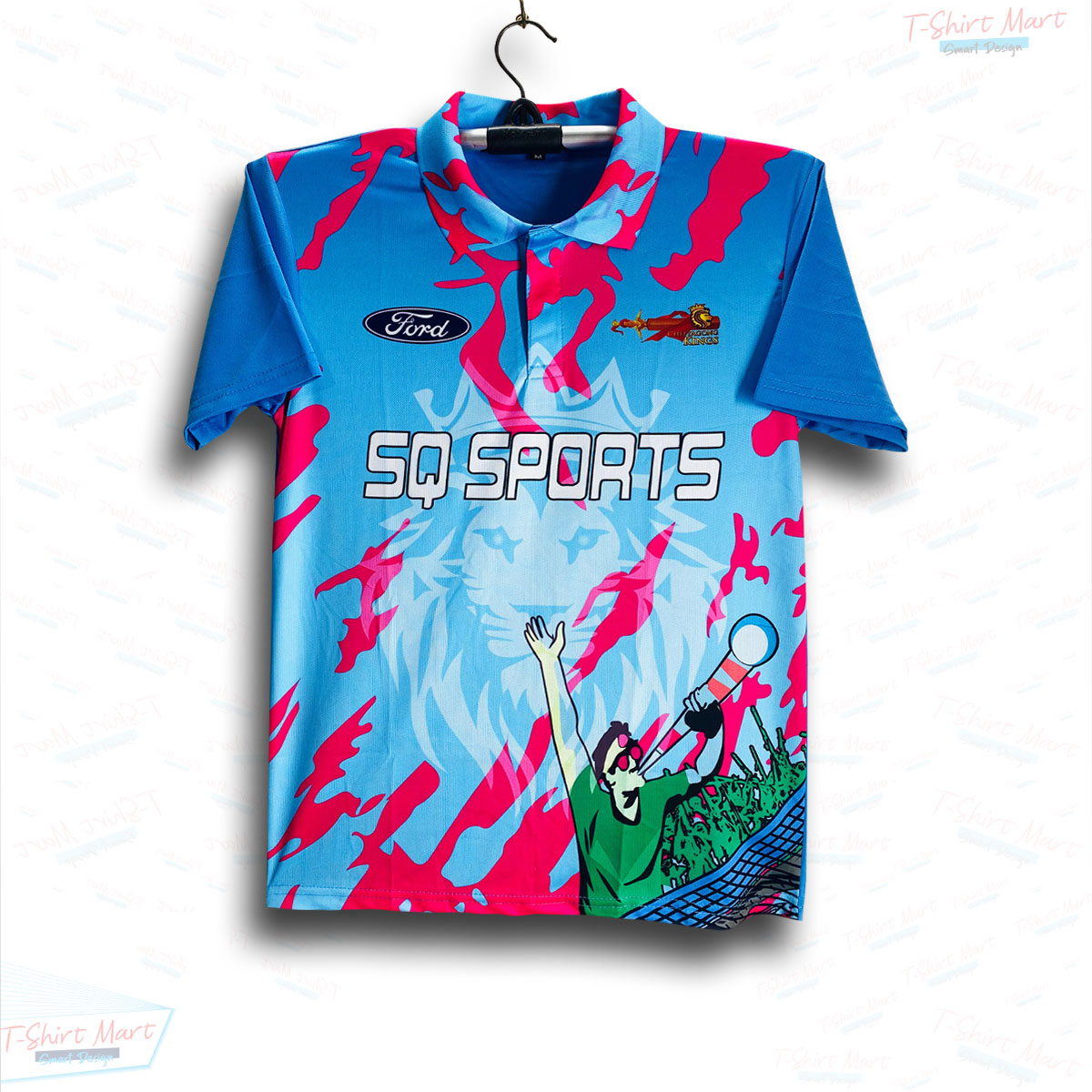 Chittagong Kings Short Sleeve Polo Cricket Jersey For Man - BPL Half ...